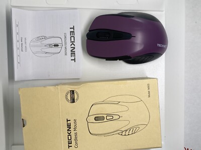Technet Cordless Mouse M003-Purple Comes With Batteries | eBay