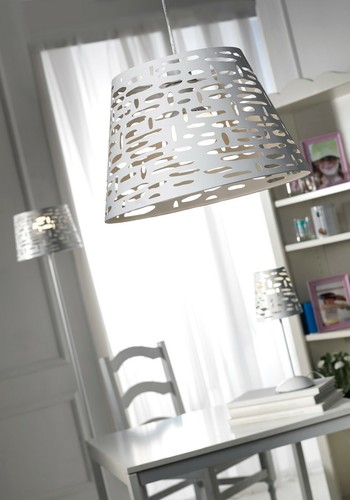 Modern White Laser Cut Pendant Light For Kitchen 1 Light STF 0070 | eBay