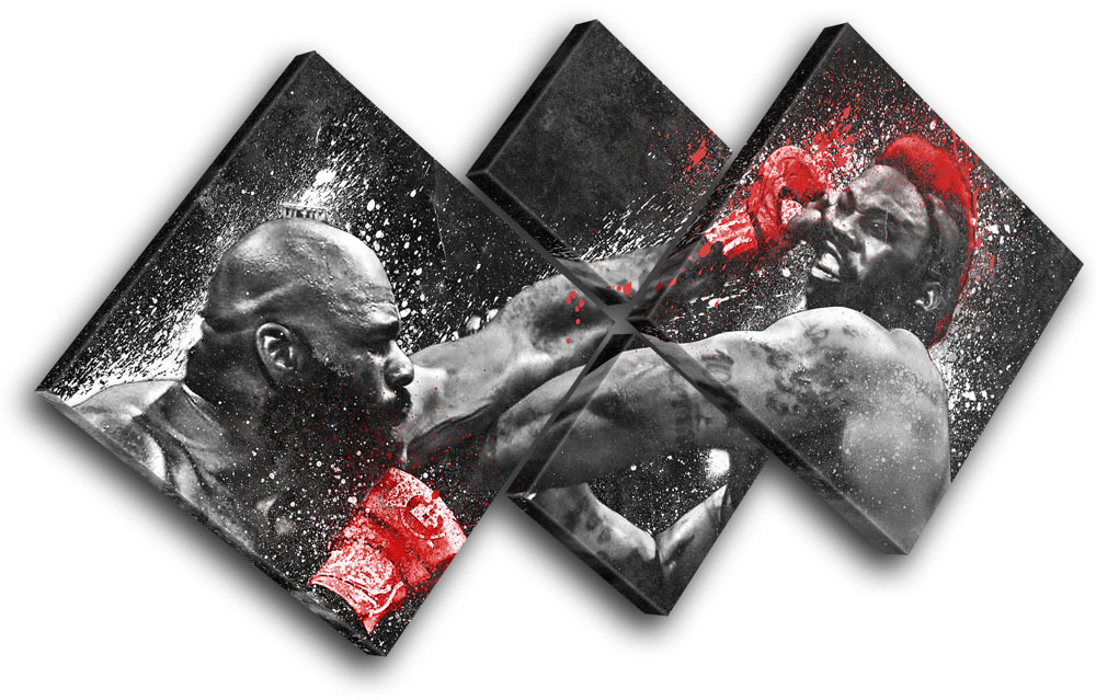Kimbo Slice Dada 5000 UFC Grunge Sports MULTI CANVAS WALL ART Picture ...