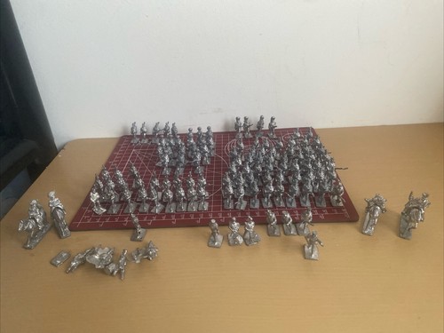 Large Army Napoleonic Infantry Metal Miniatures 28mm Wargames Tabletop ...