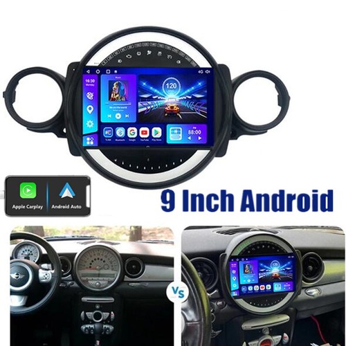 Android WiFi GPS Navigation Car Radio For Carplay Mini Cooper R56 R60 ...