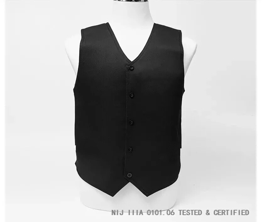 Fashion Concealable Bulletproof Vest Lightweight Bullet Knife Stab ...
