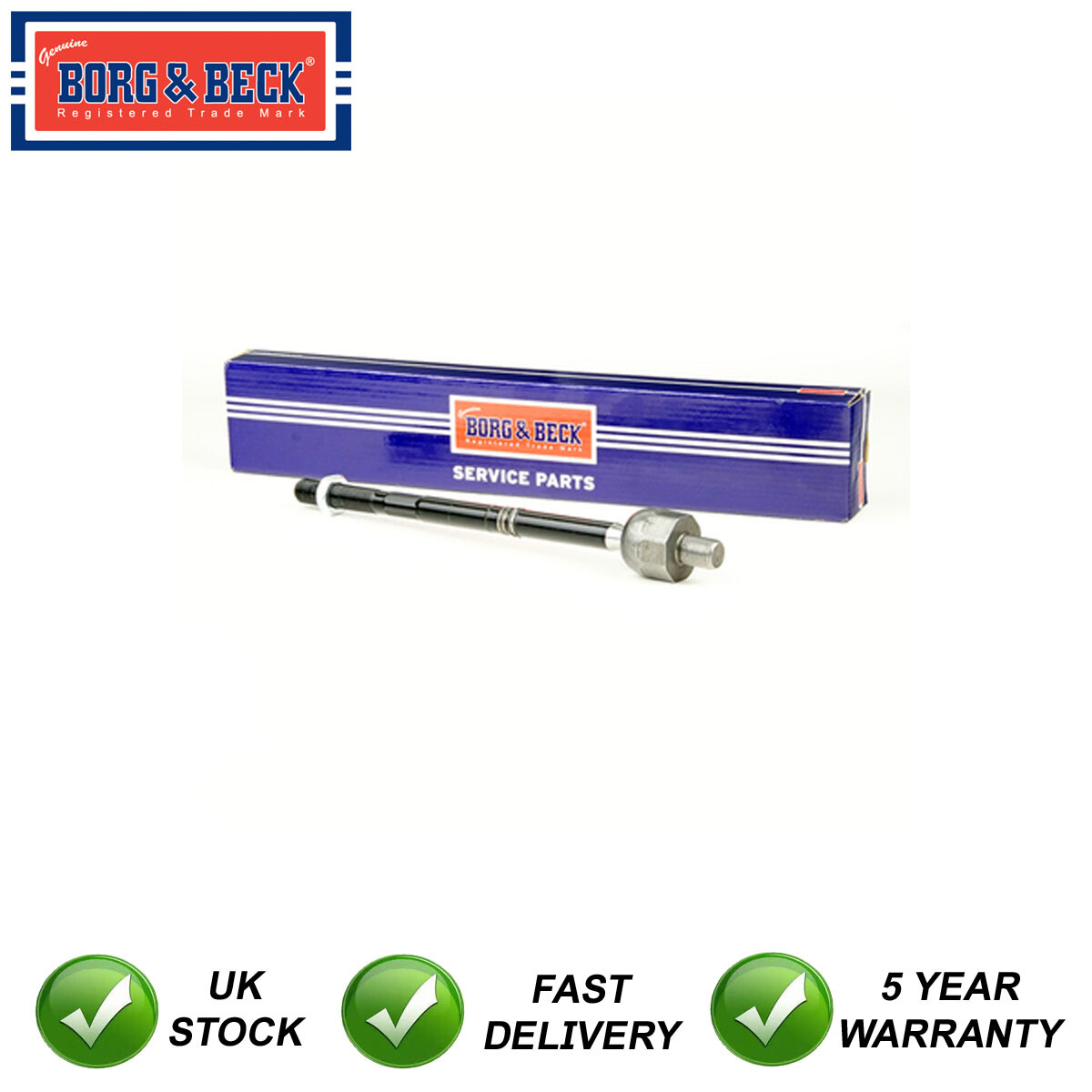 Tie Rod End Front Borg & Beck Fits Land Rover Defender 2019- 2.0 D 3.0 ...