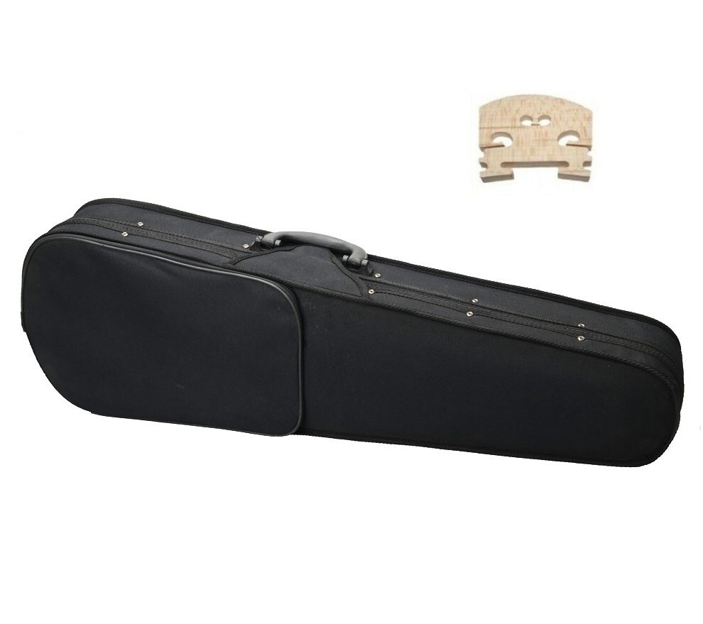 New Merano Violin Case + Bridge 1/10 Size | eBay