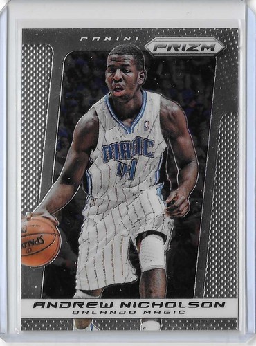 2013-14 Panini Prizm Basketball Andrew Nicholson Card #42 Orlando Magic ...