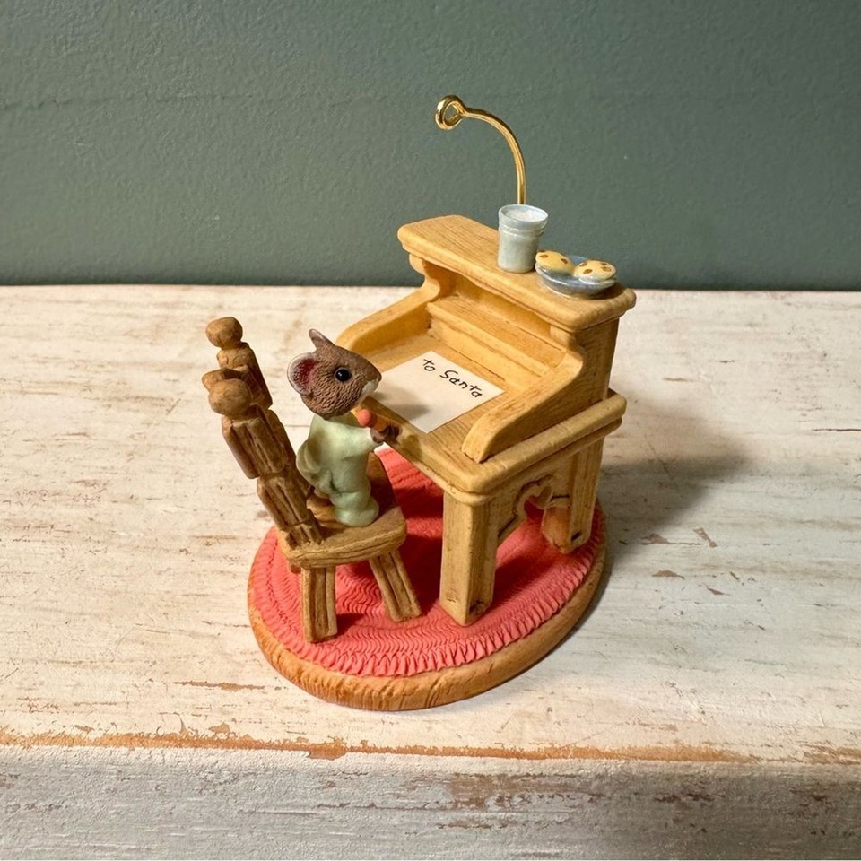 90s Hallmark Keepsake Wish List Tender Touches Mouse Dear Santa ...