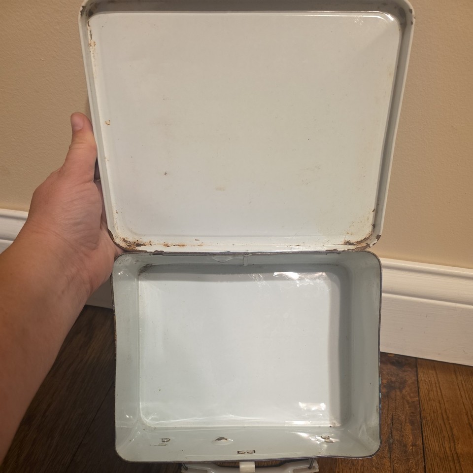 KNIGHT RIDER Metal LUNCHBOX & THERMOS Universal Studios 1983 Vintage ...