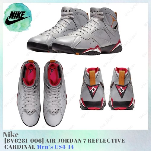 NIKE AIR JORDAN 7 REFLECTIVE CARDINAL BV6281-006 Men's US4-14 NEW | eBay