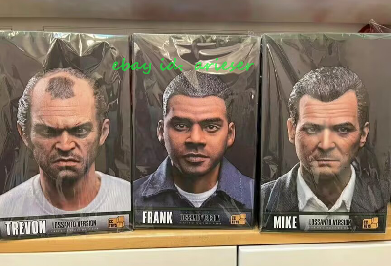 Perfect Cctoys Frank/Trevon/Mike Set Lossanto Version 1/6 Action Figure ...