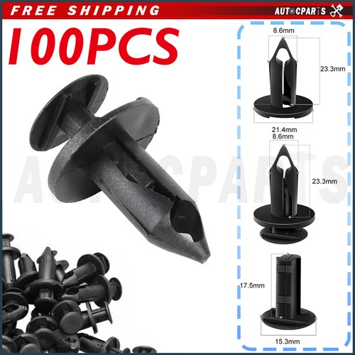 100pcs Fender Clip Body Rivet ATV Parts For Bombardier Outlander 330 ...