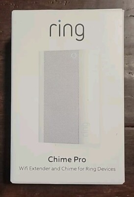 Ring Chime Pro Wi-Fi Extender for Smart Doorbell 842861110302 | eBay