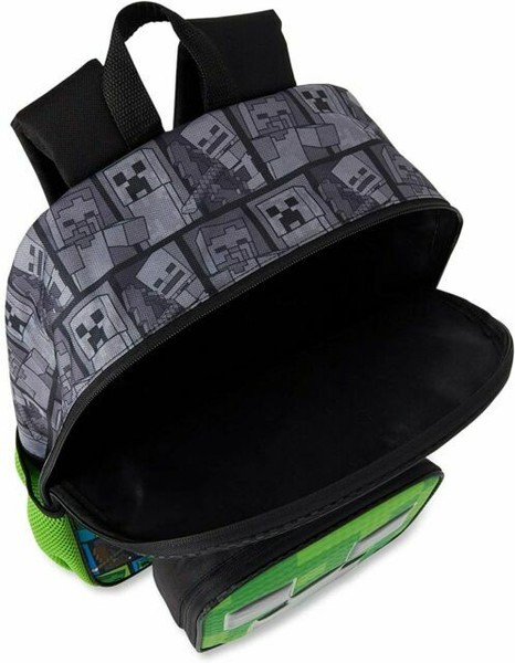 Childrens Kids Official Minecraft Backpack Creeper School Bag for sale ...