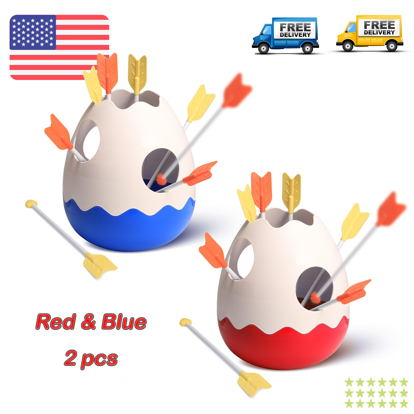 Arrows Toss Toy Game Set Yard Party Carnival Outdoor Games & Indoor ...