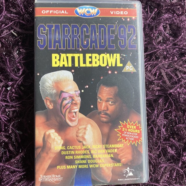 WCW - Starrcade '92 - Battlebowl (VHS, 1993) for sale online | eBay