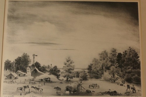 SIGNED ADOLPH ARTHUR DEHN LIMITED EDITION PRINT NUMBERED 100 LOVE LABOR ...