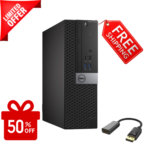 Dell Computer SFF PC i7 up to 64GB RAM 4TB SSD Windows 11 or 10 WiFi ...