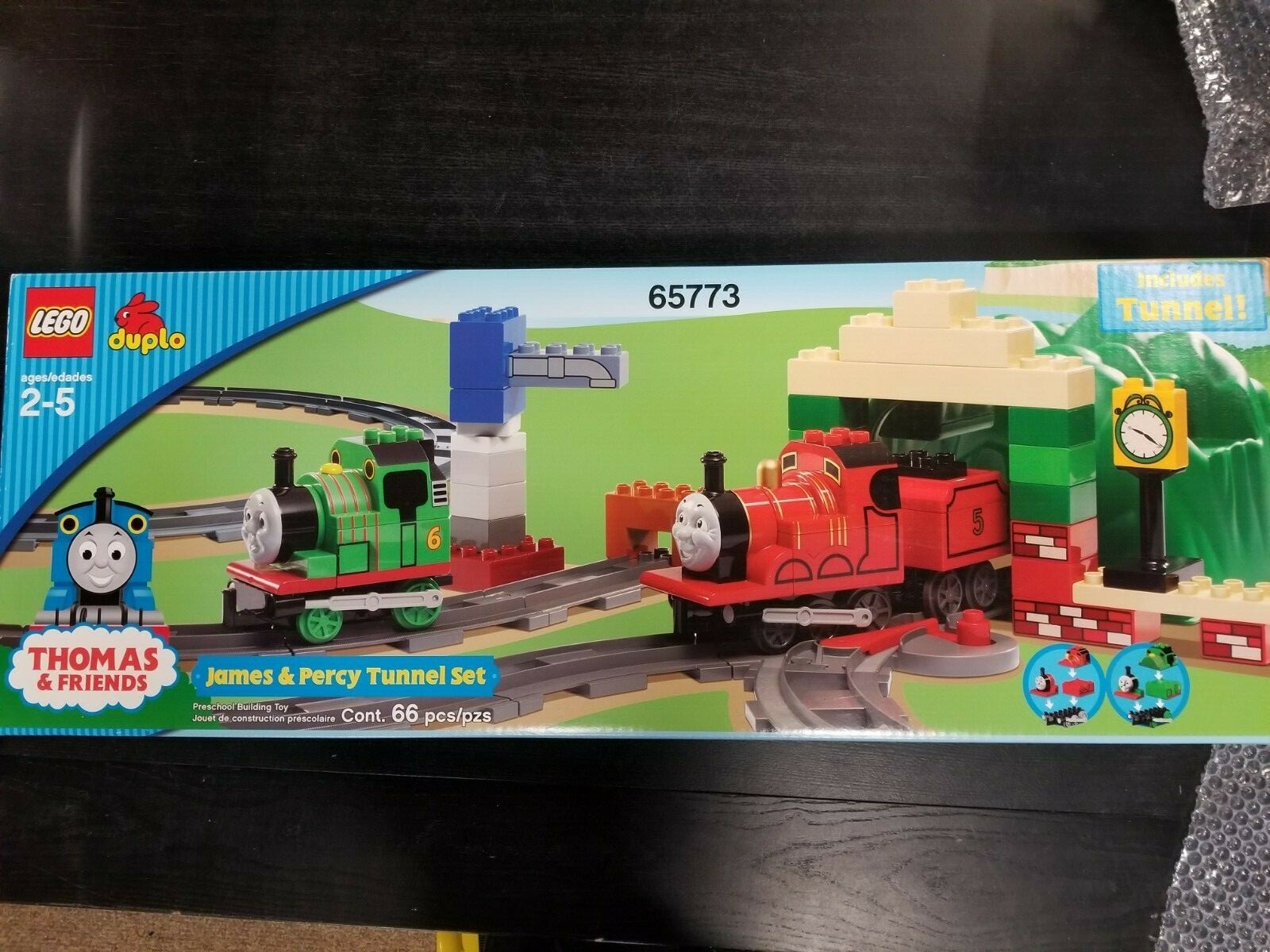LEGO Duplo Thomas & Friends JAMES & PERCY TUNNEL SET 6577 DAMAGED BOX ...