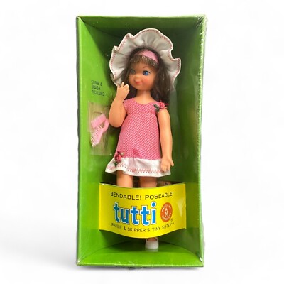 Vintage 1965 TUTTI DOLL Barbie & Skipper’s Tiny Sister MATTEL | eBay