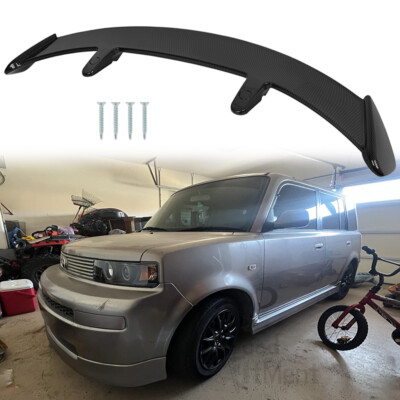 52" Rear Roof Spoiler Trunk Lip Wing Carbon Fiber Look For Scion xB xA ...