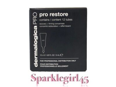 Dermalogica Pro Restore ( 12 tubes x 0.1 fl oz/3ml) NEW IN BOX! FRESH ...
