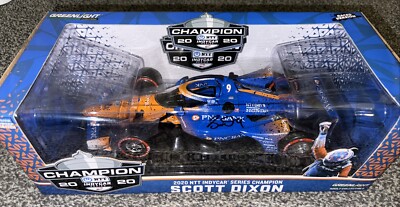 Scott Dixon signed 2020 Champion Chip Ganassi IndyCar 1/18 Greenlight ...
