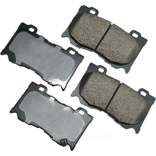 Disc Brake Pad Set fits 2009-2016 Nissan 370Z AKEBONO 821726003980| eBay