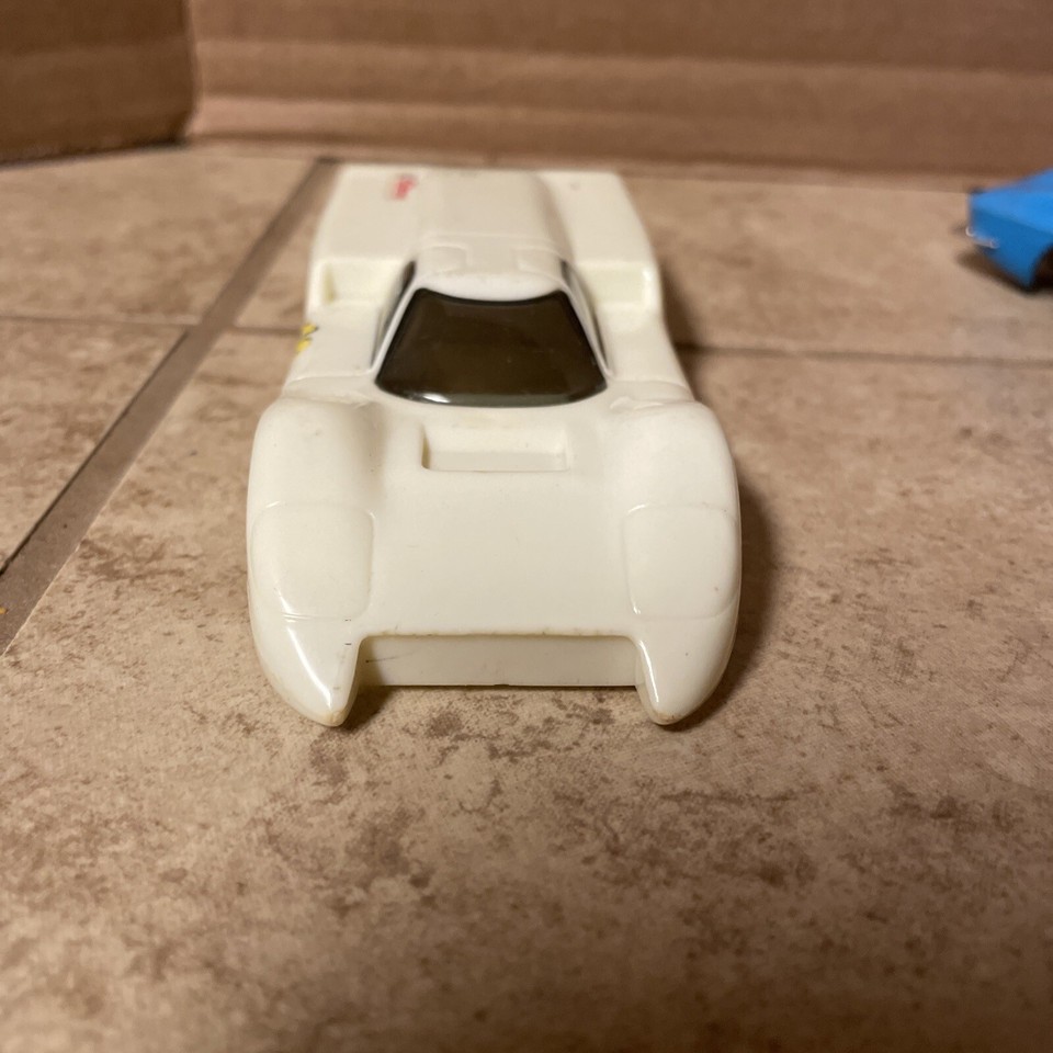 VTG 1960s Eldon 2 Corvette Stingray Blue & FORD 1350-1 slot car top ...