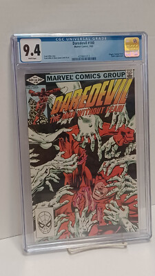 DAREDEVIL #180 (Marvel Comics, 1982) CGC 9.4 ~ FRANK MILLER ~ White ...