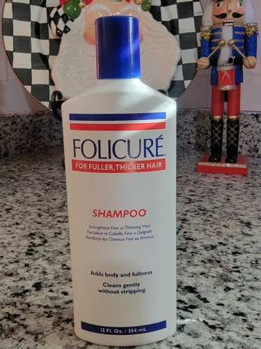 Folicure For Fuller Thicker Hair Adds Body And Fullness Shampoo 12 oz ...