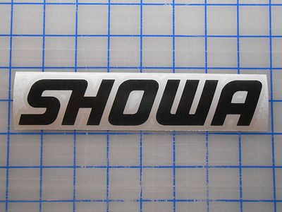 Showa Decal Sticker 5.5" 7.5" 11" Shocks Forks Seals Tool Oil Struts ...