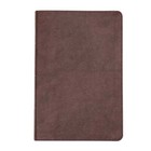 CSB Large Print Thinline Bible, Brown Bonded Leather by Csb Bibles by ...