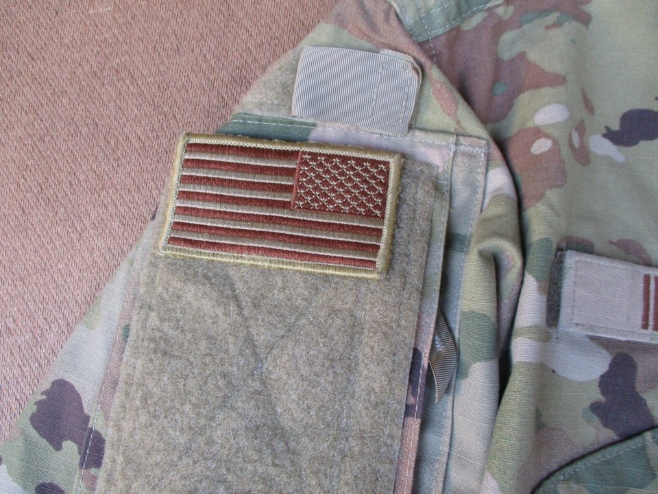 OCP, Multicam USAF Utility Shirt with Patches & Flag, SMALL REGULAR | eBay