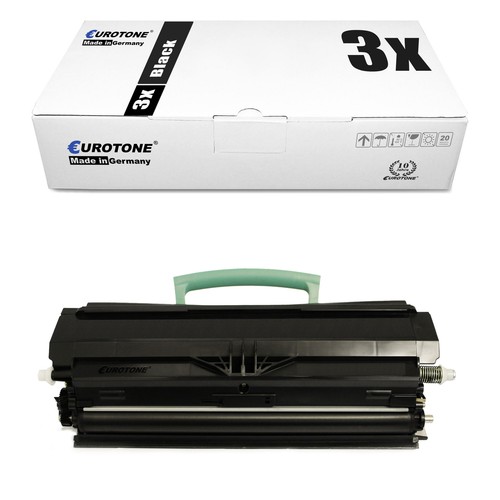 3X Toner For Dell 2330 2350 D DN N, 593-10337 PK492 XN009 BLACK ...