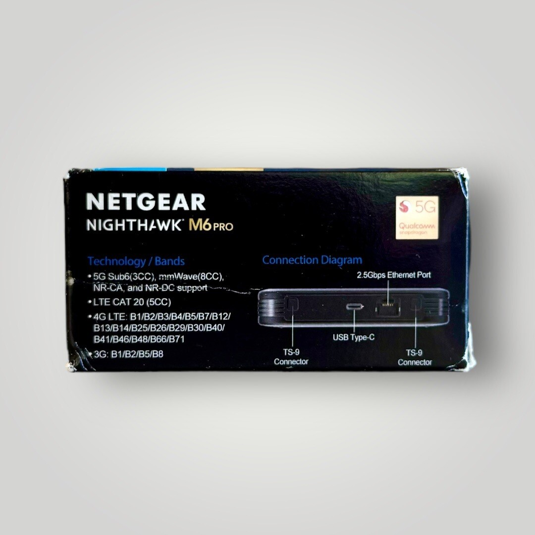 NETGEAR Nighthawk M6 Pro MR6500 AT&T 5G Wi-Fi Router - Black for sale ...