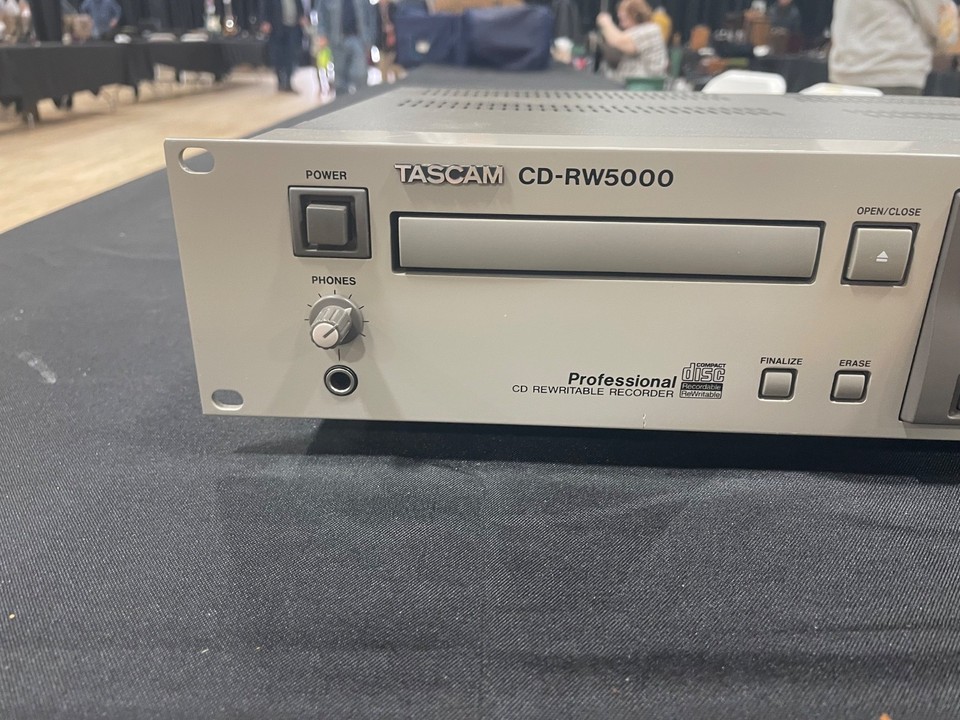 VINTAGE Tascam CD-RW5000 CD Rewritable Recorder with Manual PARTS ONLY ...