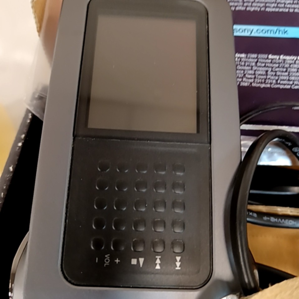 Sony Vaio Pocket VGF-AP1 Portable Music Player 20GB Colour LCD Untested ...