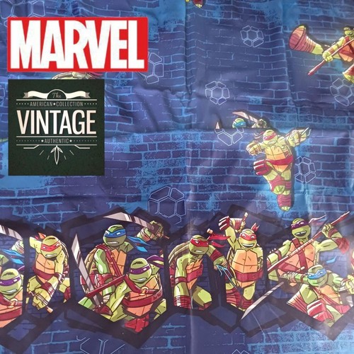 Teenage Mutant Ninja Turtles Noren Vintage Sheet 80s-90s Decor | eBay ...
