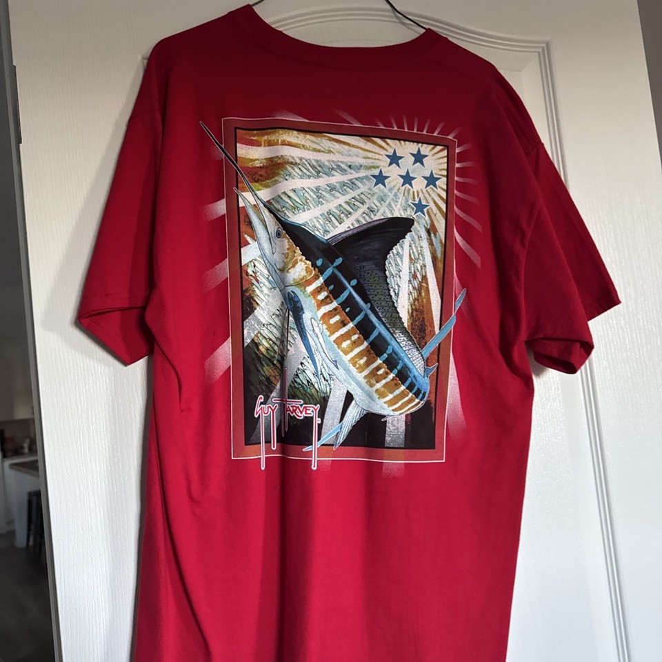 Guy Harvey Men's Short Sleeve T-Shirt Large | eBay
