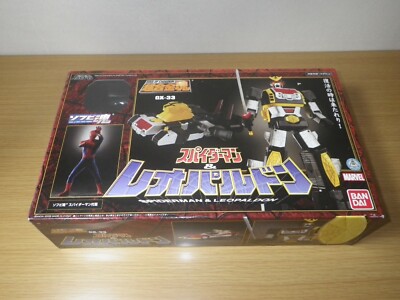 Bandai Soul of Chogokin GX-33 Spiderman & Leopardon MINT Japan New Gx ...