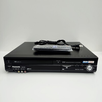Panasonic DMR-EZ48V DIGITAL TUNER HDMI DVD VCR Combo Recorder - FULLY ...