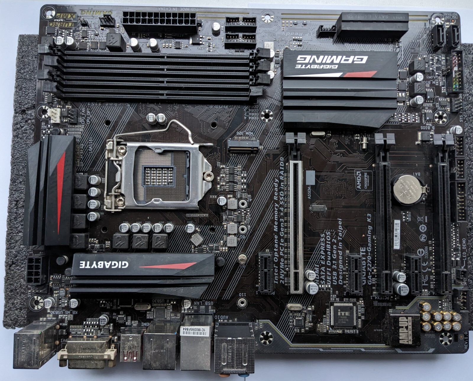 Gigabyte GA-Z270-Gaming K3 Intel Z270 ATX Desktop Board Socket LGA1151 ...