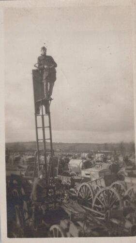 WW1 AEF MTC Park 772 France 1918 Animal Drawn Vehicle Dept Original ...