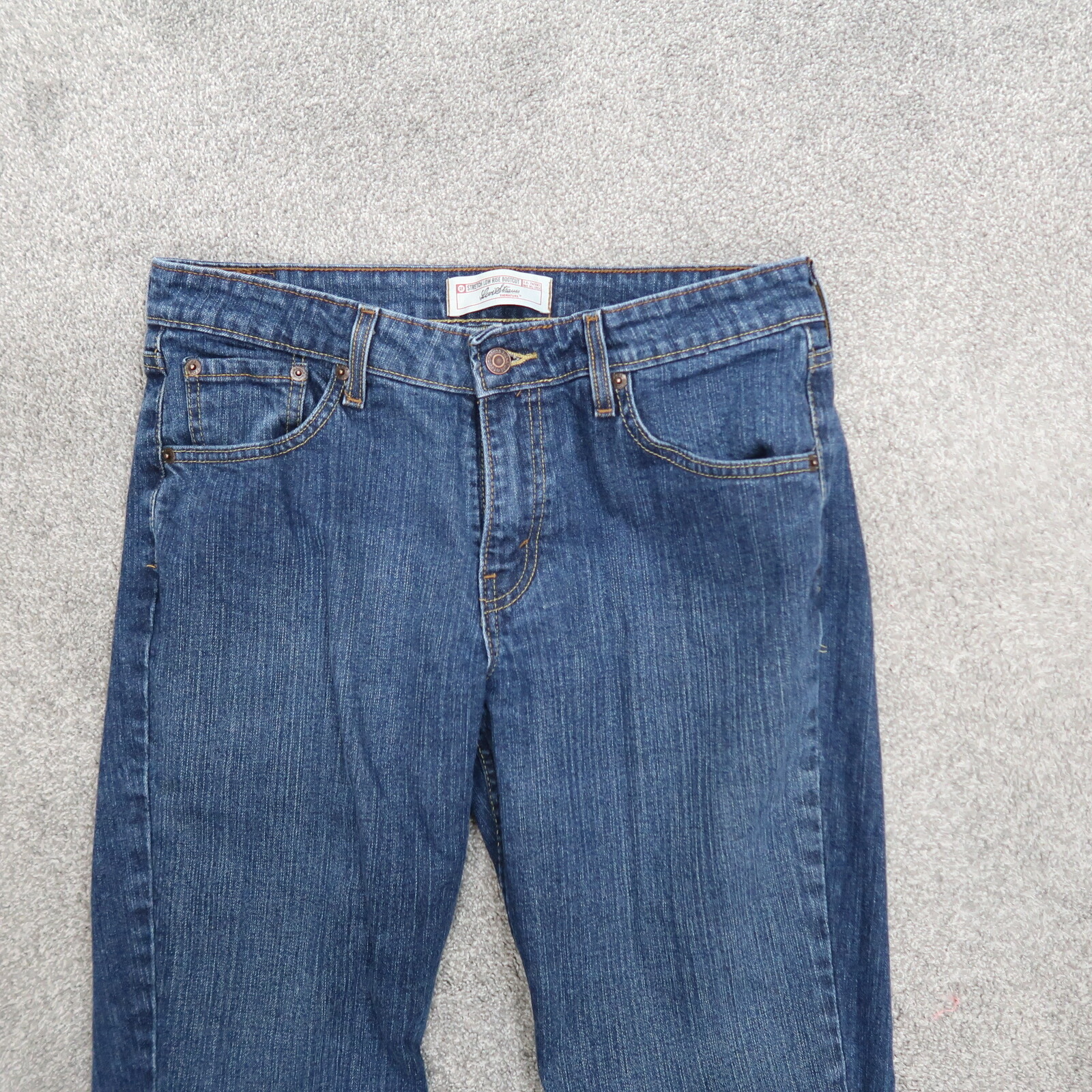 Levi's Signature Bootcut Jeans Women's 12 dark Wash D… - Gem