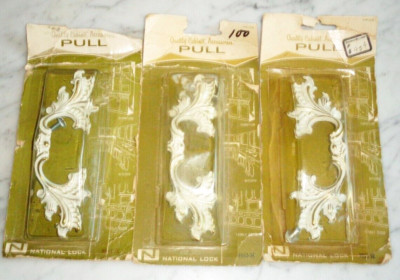 3 National Lock French Provincial Cabinet Drawer Pull Handles Gold ...