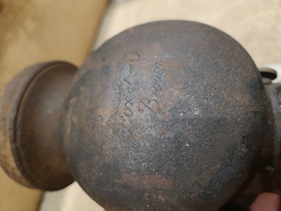 Antique Ford O Brown Headlamp headlight oil Light lantern Model A T ...