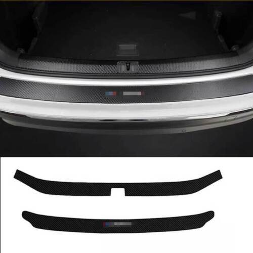 Leather Rear Bumper For Toyota Camry 2018-2023 Carbon Fiber Protector ...