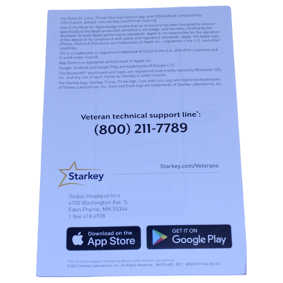 Starkey Mobile App Setup Guide | eBay