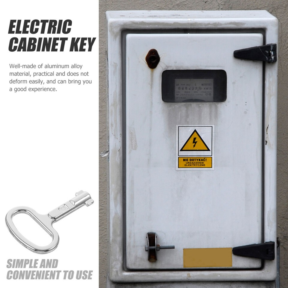 6pcs Cabinet Spanners Keys Utility Keys Electric Cabinet Keys Water ...