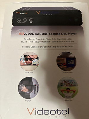 Videotel HD2700D Industrial Looping Media Player | eBay