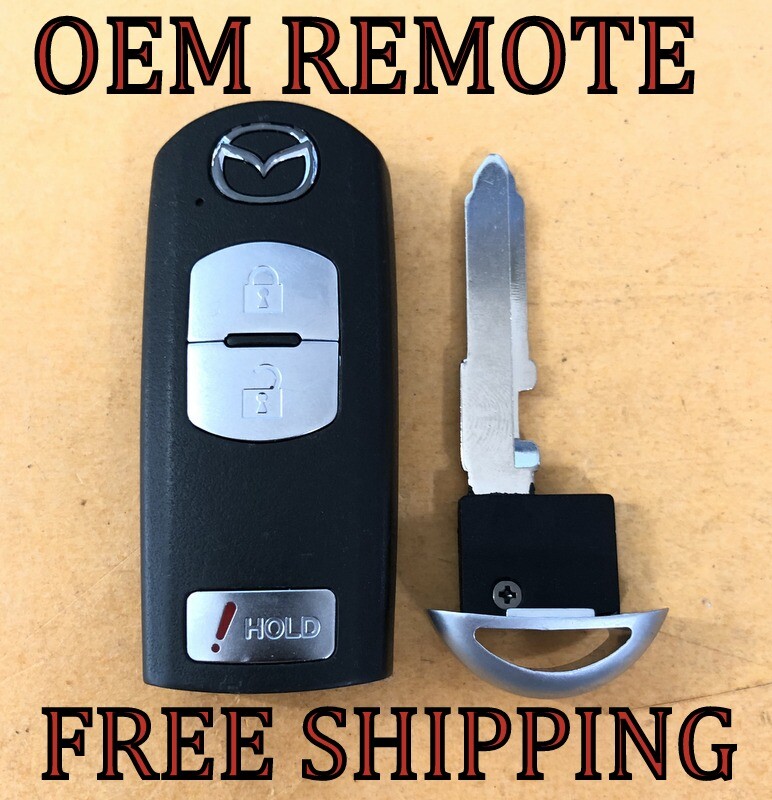 OEM 10-15 MAZDA CX-7 CX-9 SMART KEYLESS PROXIMITY REMOTE FOB ...